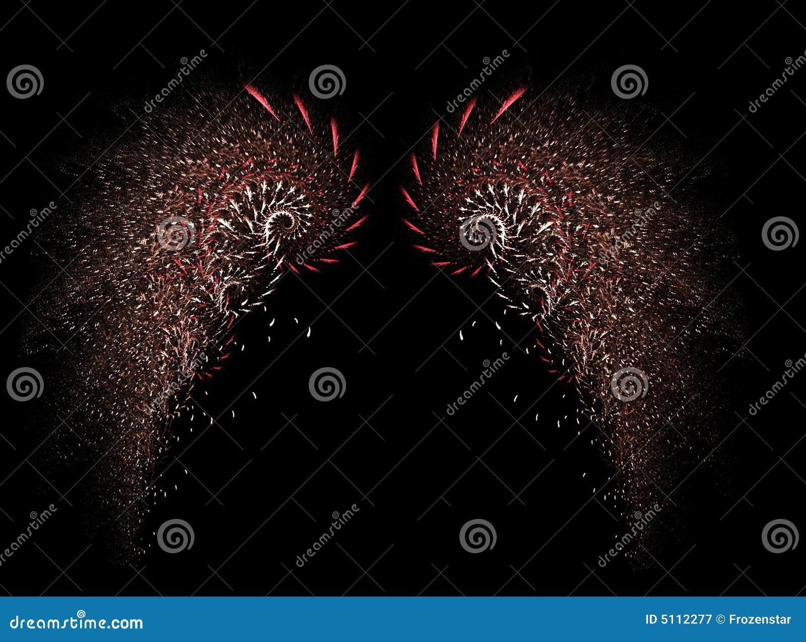 Phoenix Fractal Wings stock image. Image of phoenix, apophysis - 5112277