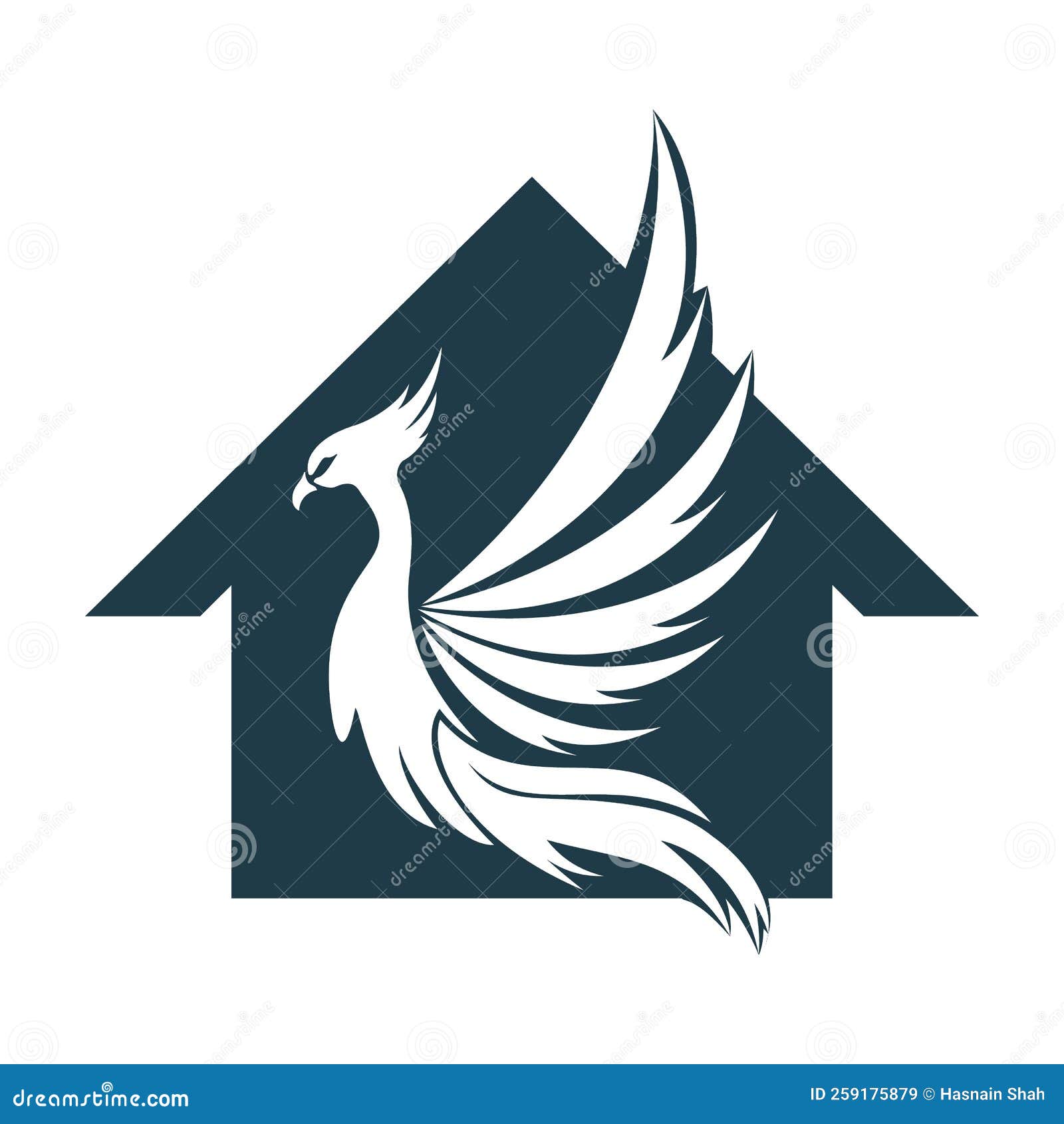 Phoenix Logo stock vector. Illustration of design, fast - 259175879