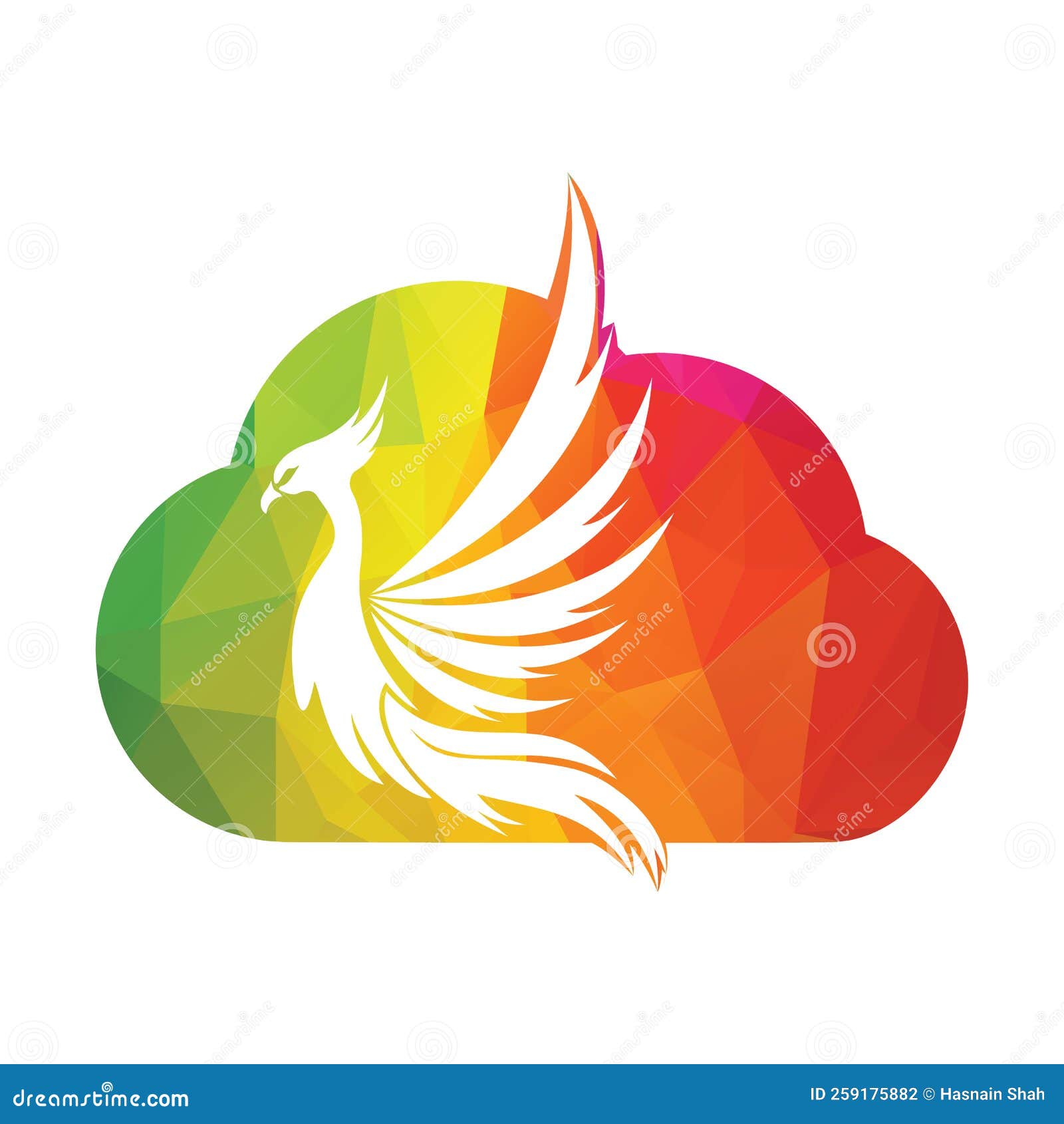 Phoenix Logo stock vector. Illustration of high, brand - 259175882