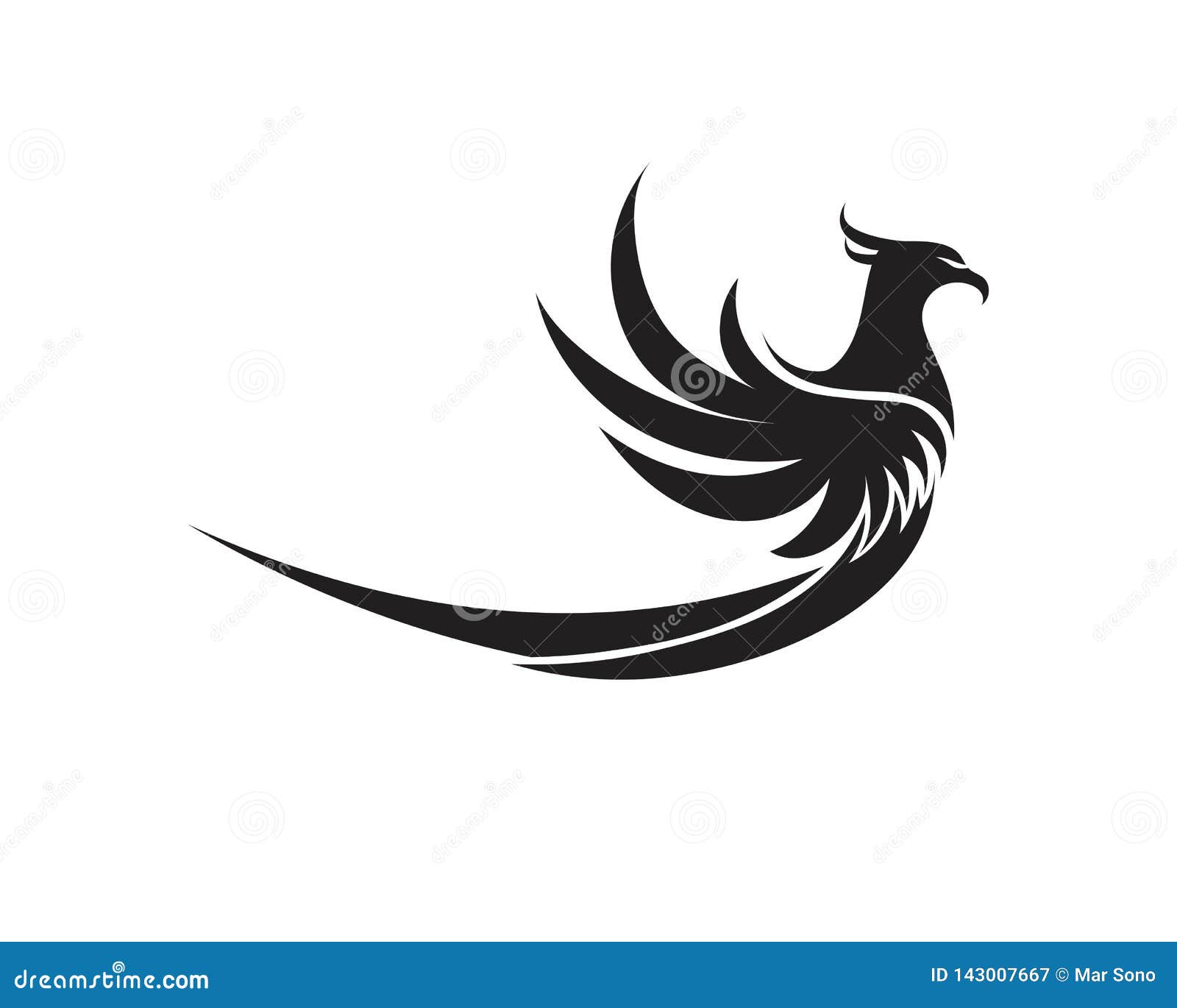 Phoenix Logo Template Vector Illustration Designs Stock Illustration ...