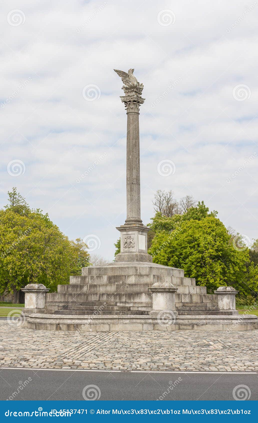 Phoenix monument fotografering för bildbyråer. Bild av soligt - 45137471