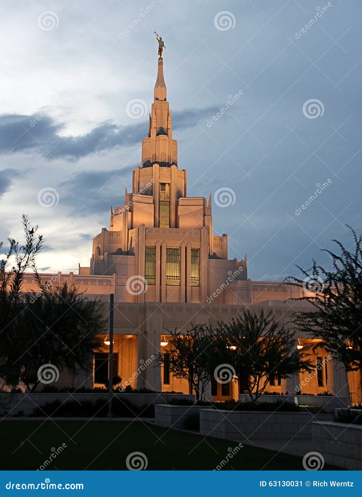 Phoenix, Mormon De Temple D'AZ LDS Photo éditorial - Image of sacré ...