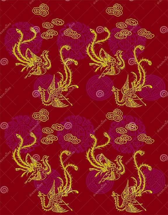 Phoenix Patterns stock vector. Illustration of symbol - 9471197