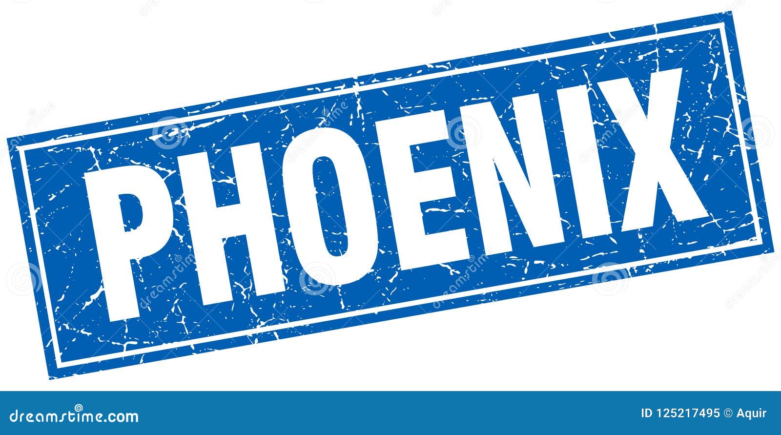 Phoenix stamp stock vector. Illustration of location - 125217495