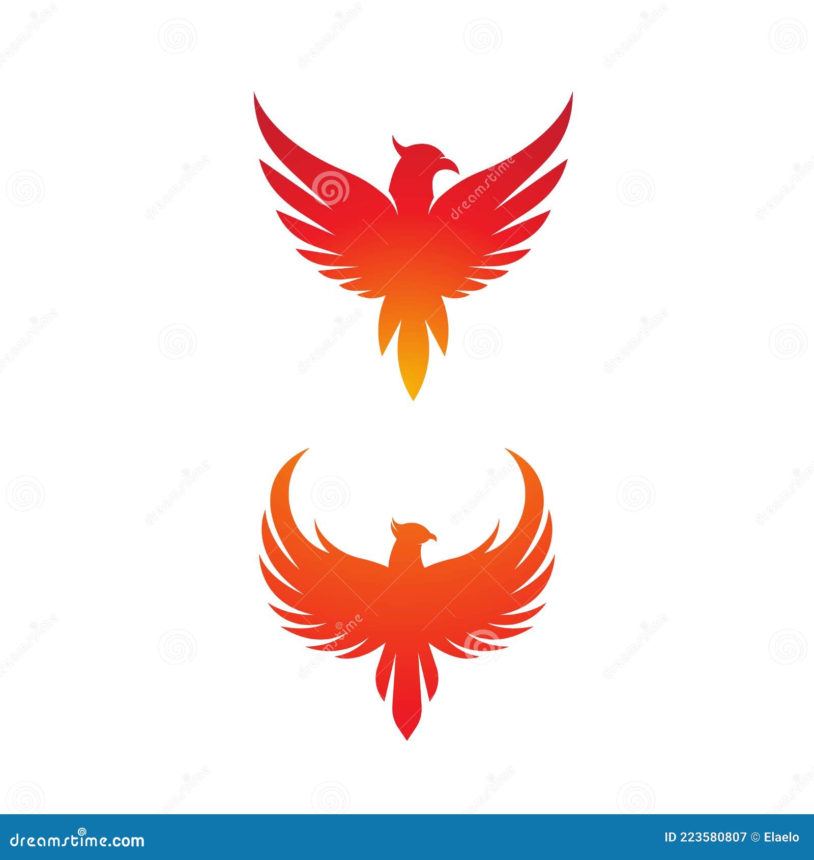 Phoenix Vector Icon Illustration Stock Vector - Illustration of symbol ...