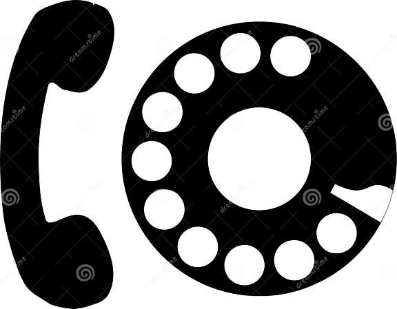 Phone - 1 stock vector. Illustration of mobile, button - 6966113