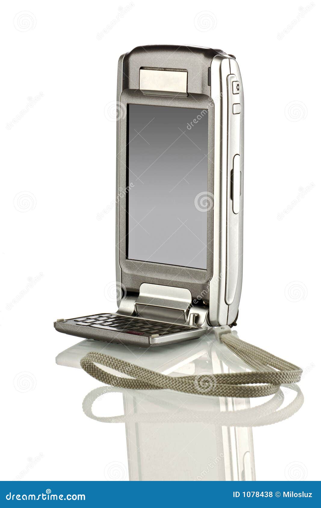 Phone stock photo. Image of telephone, silver, cellphone - 1078438