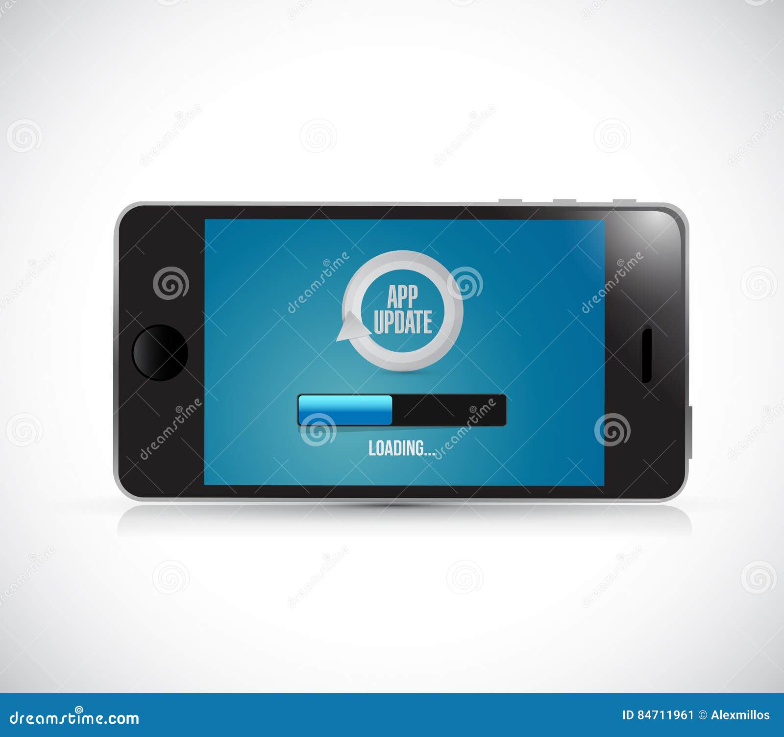 Loading Phone Updates Design Stock Illustrations – 23 Loading Phone ...