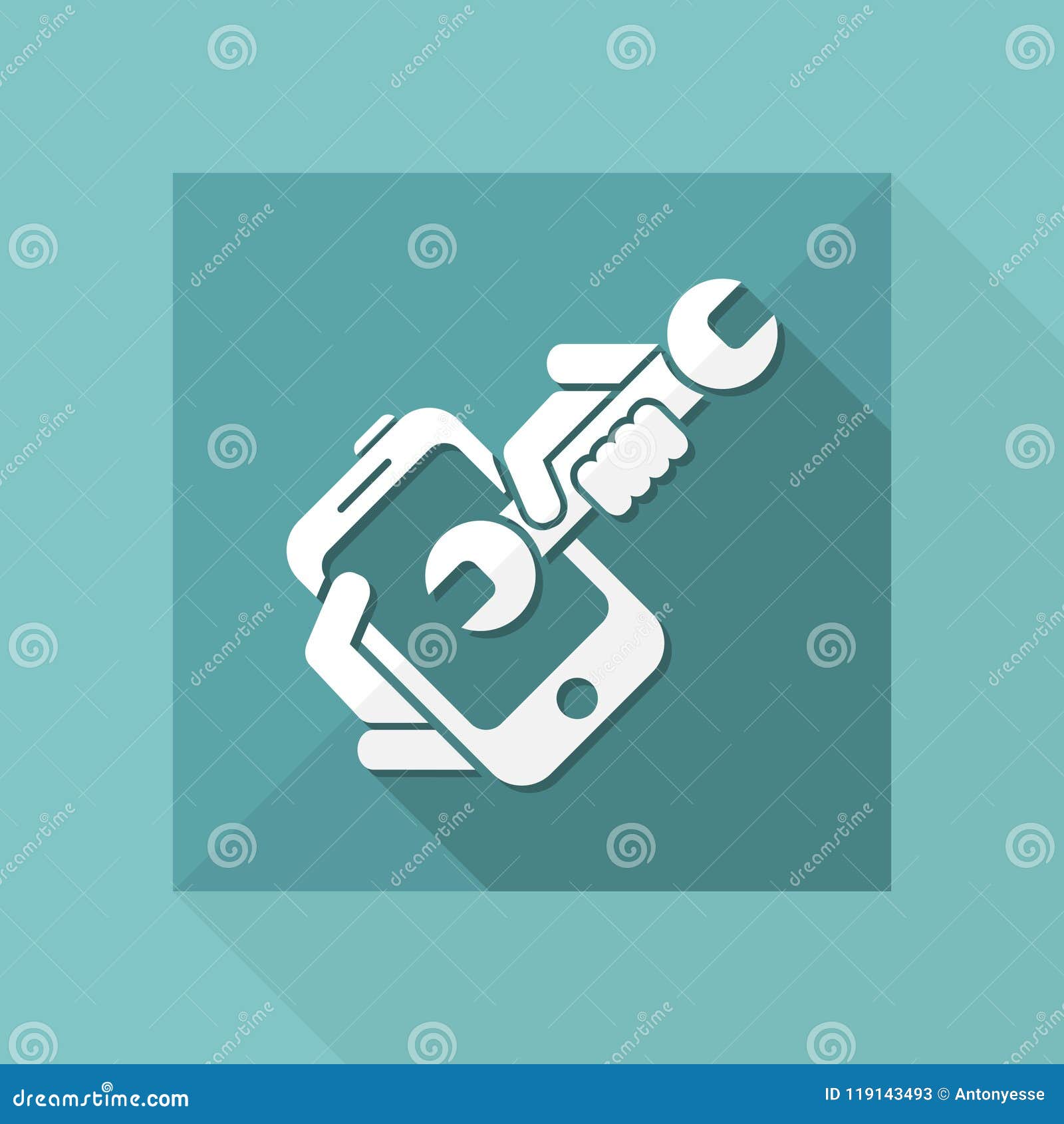 Phone assistance stock vector. Illustration of servicing - 119143493