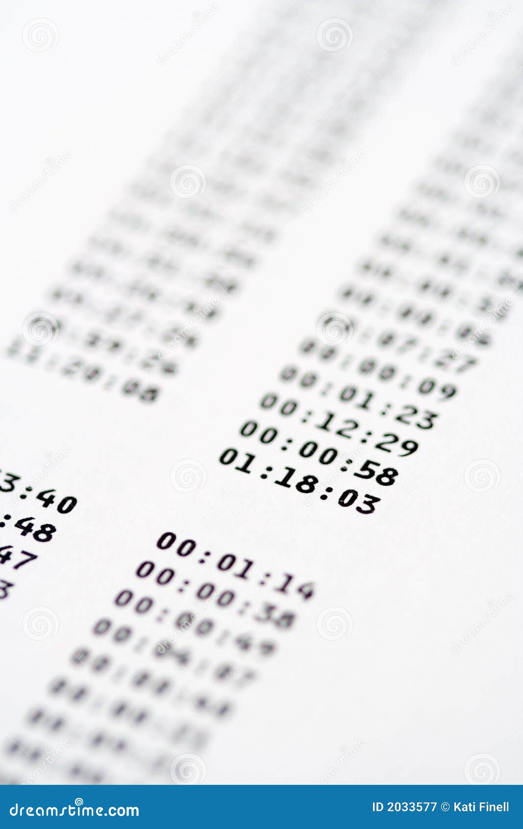 Phone bill stock image. Image of minute, list, phone, calls - 2033577