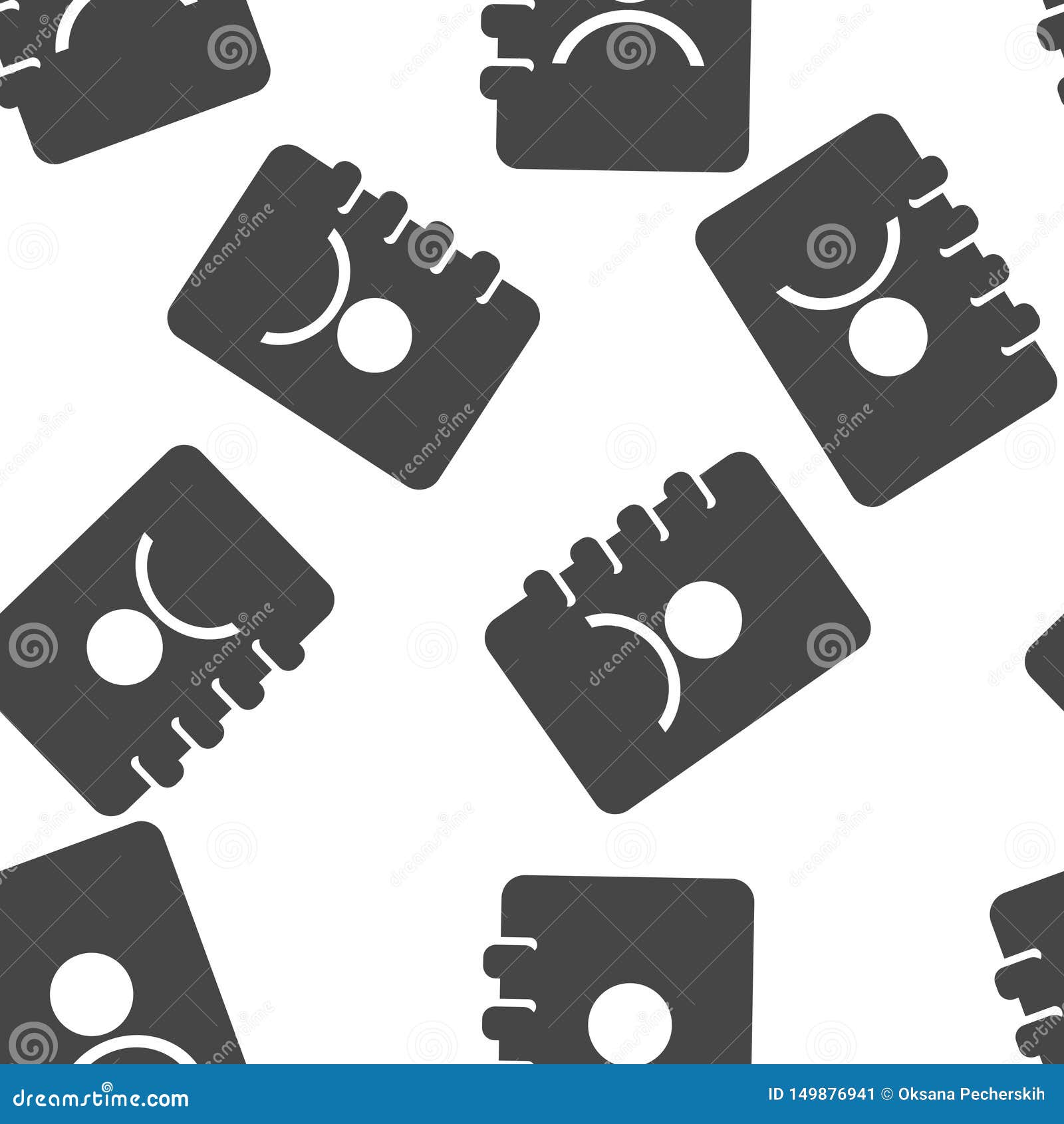 Phone Book. Vector Icon of a Notebook for Recording Telephone Numbers ...