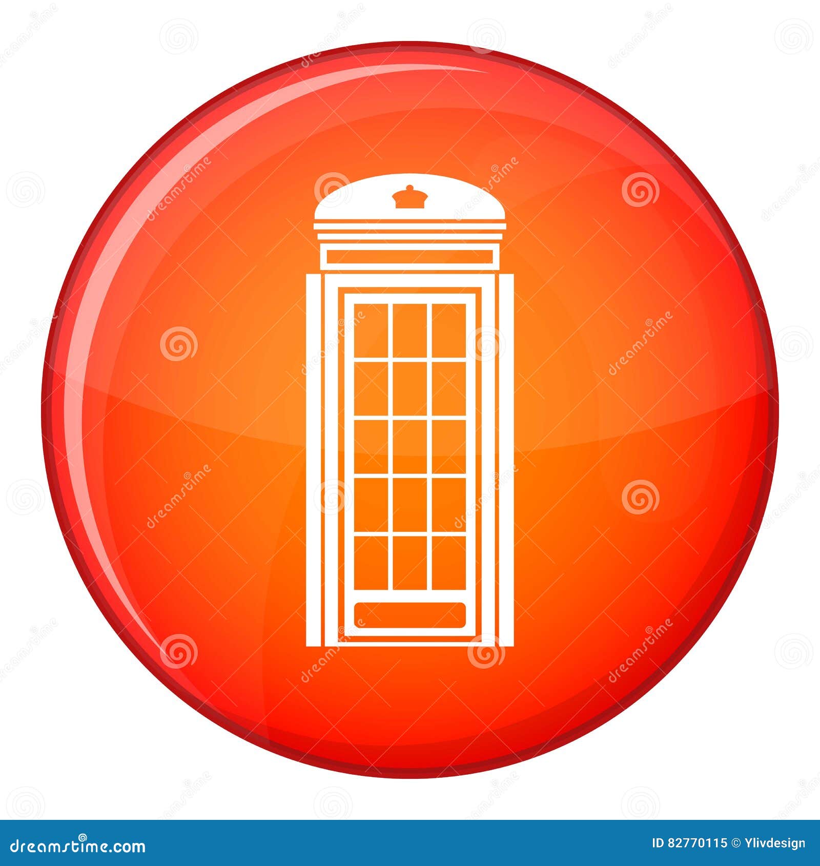 Red Phone Booth. London, British And English Symbol Royalty-Free ...