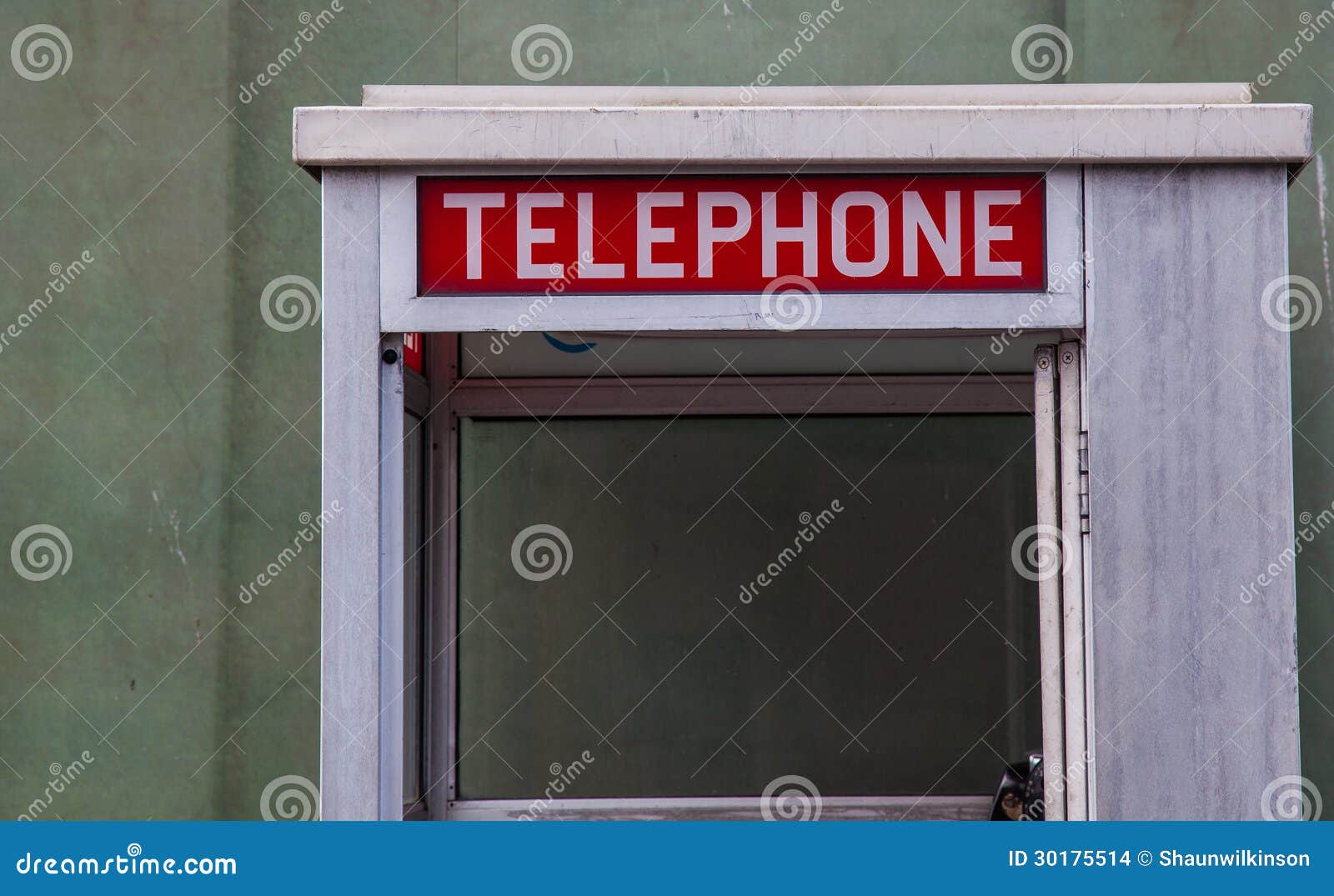 American Phone Box stock photo. Image of phone, warning - 30175514
