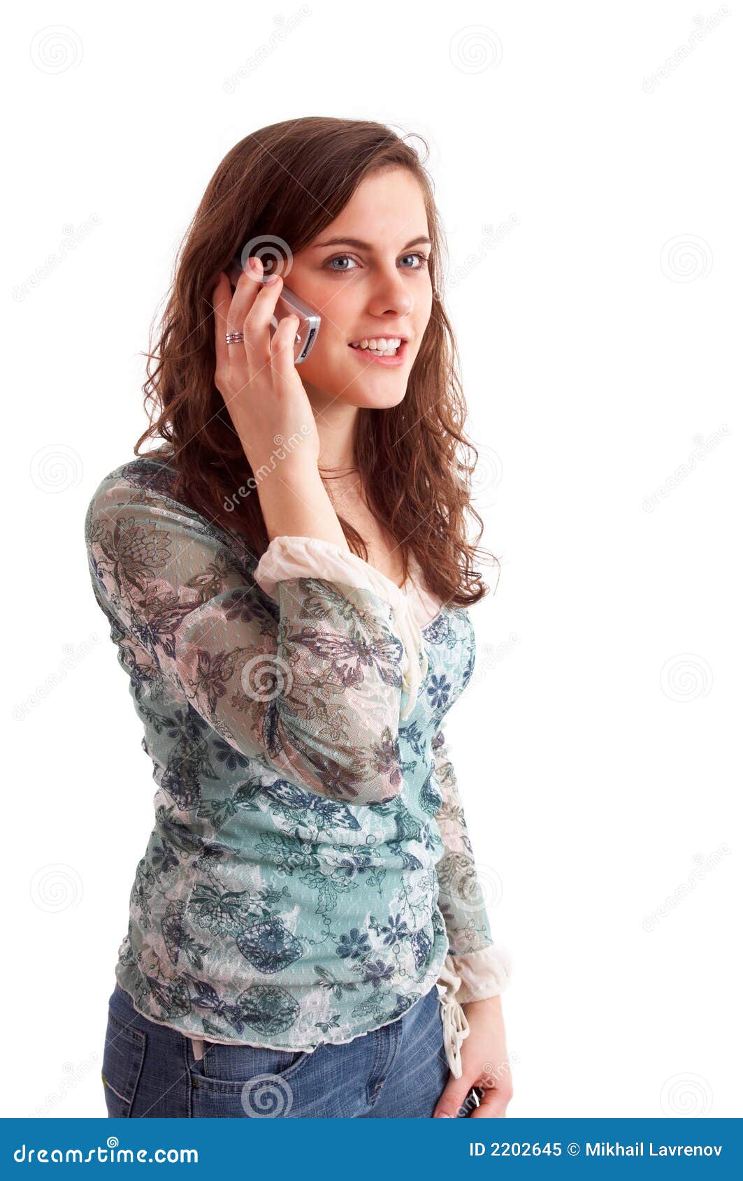 Phone call stock image. Image of communicate, hold, portrait - 2202645