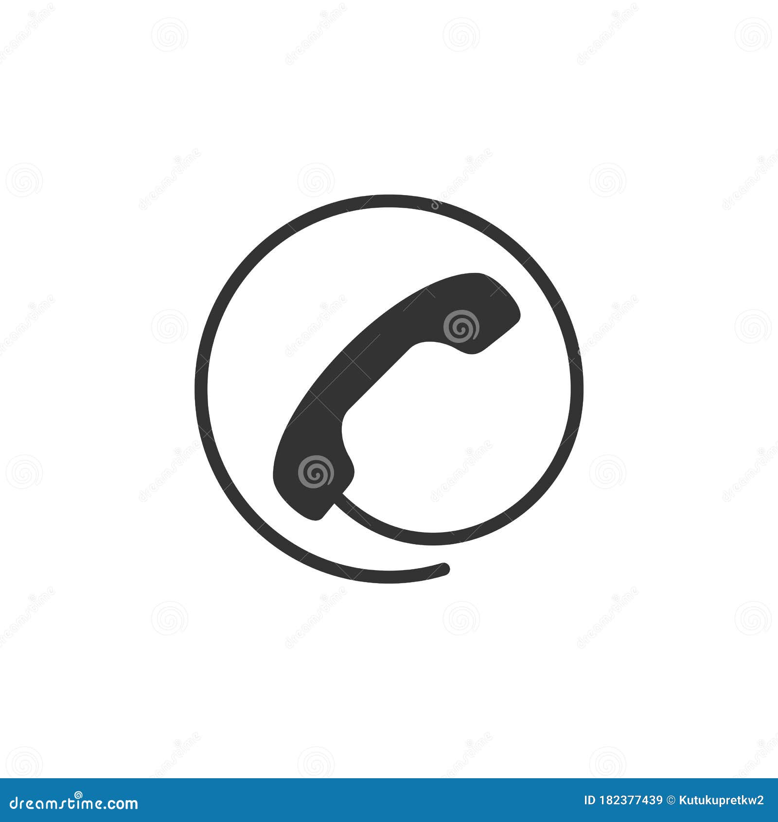 Phone and Call Center Icon Logo Template Illustration Design. Vector ...