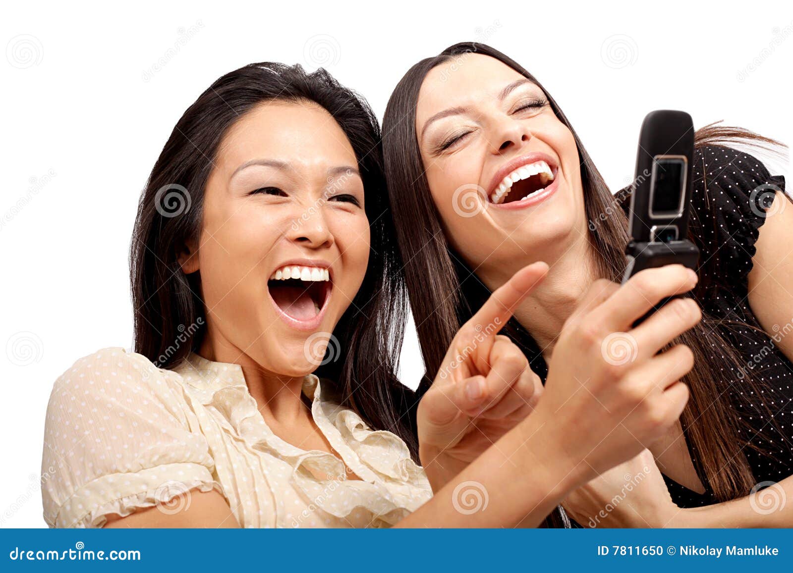 Phone call fun stock photo. Image of calling, active, cheerful - 7811650