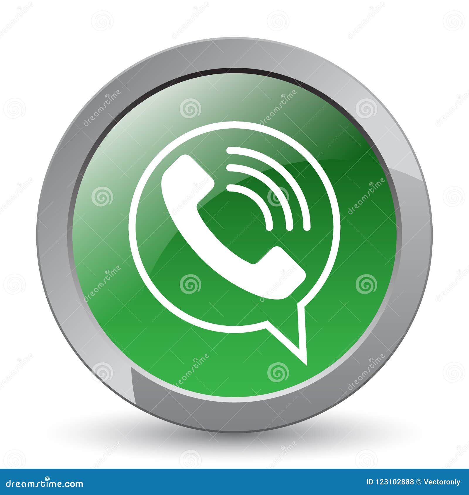 Phone call icon button stock illustration. Illustration of contact ...