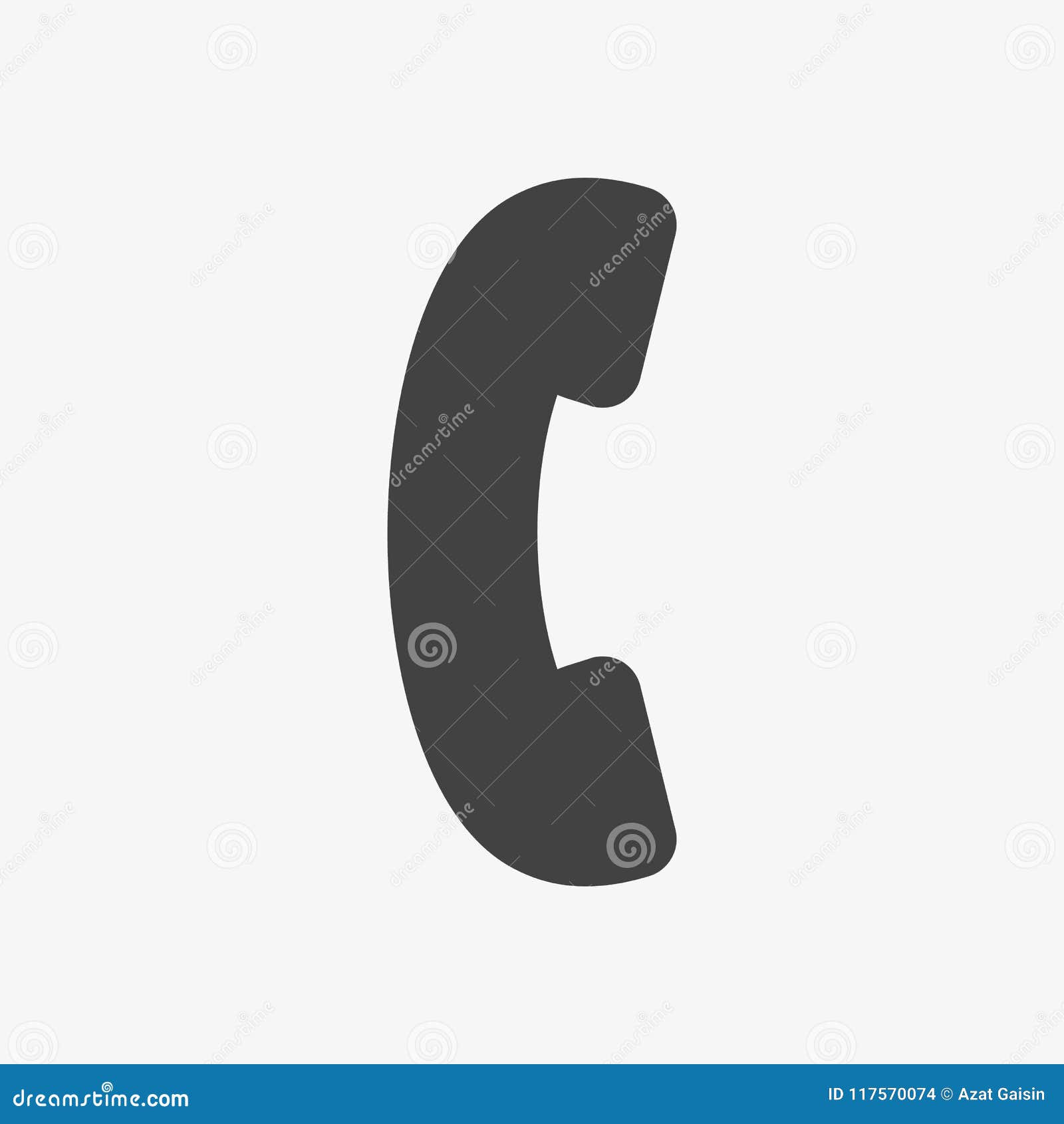 Phone Call Icon, Technology Icon. Glyph, Solid Style Stock Vector ...