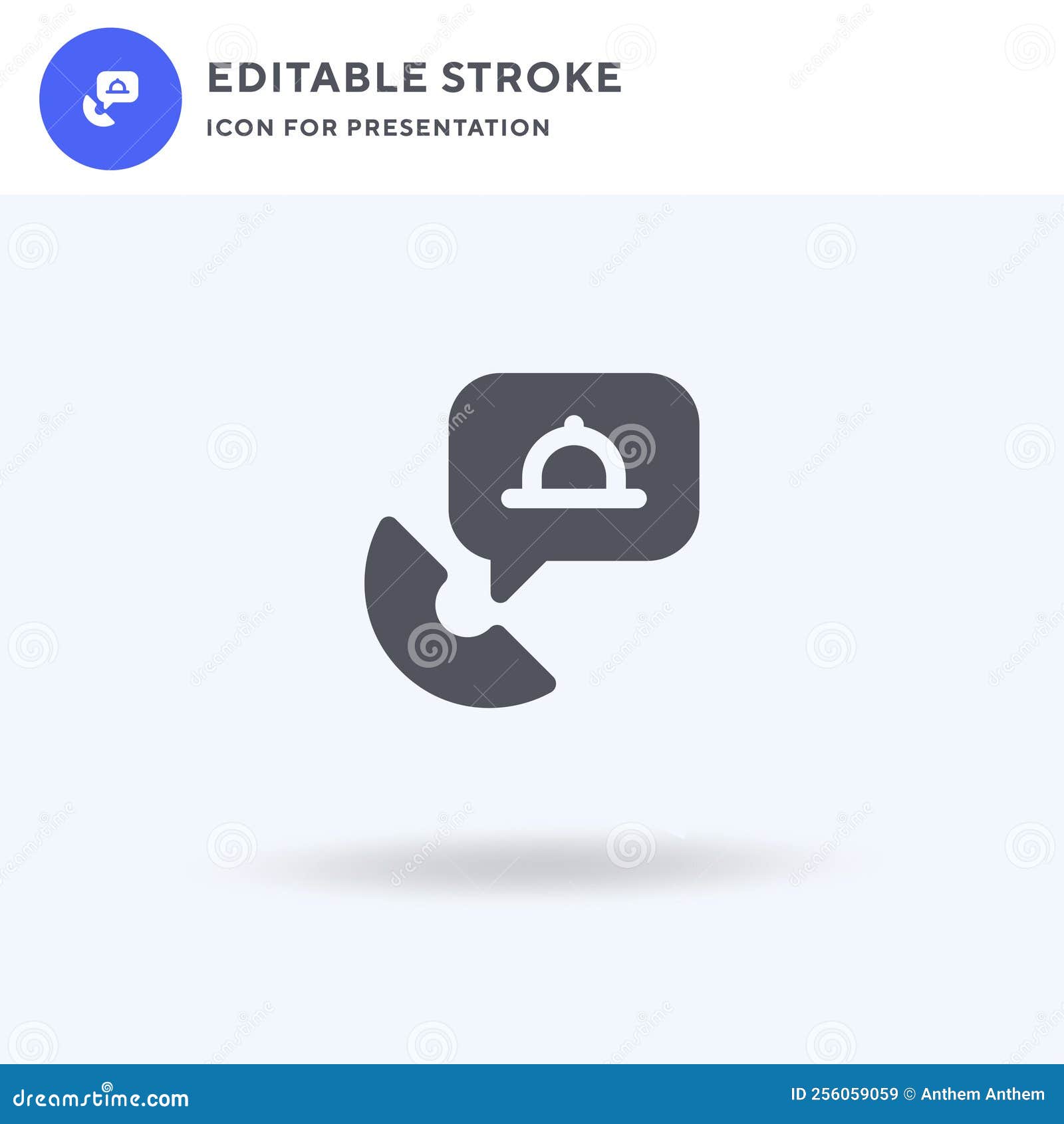 Phone Call Icon Vector, Filled Flat Sign, Solid Pictogram Isolated on ...