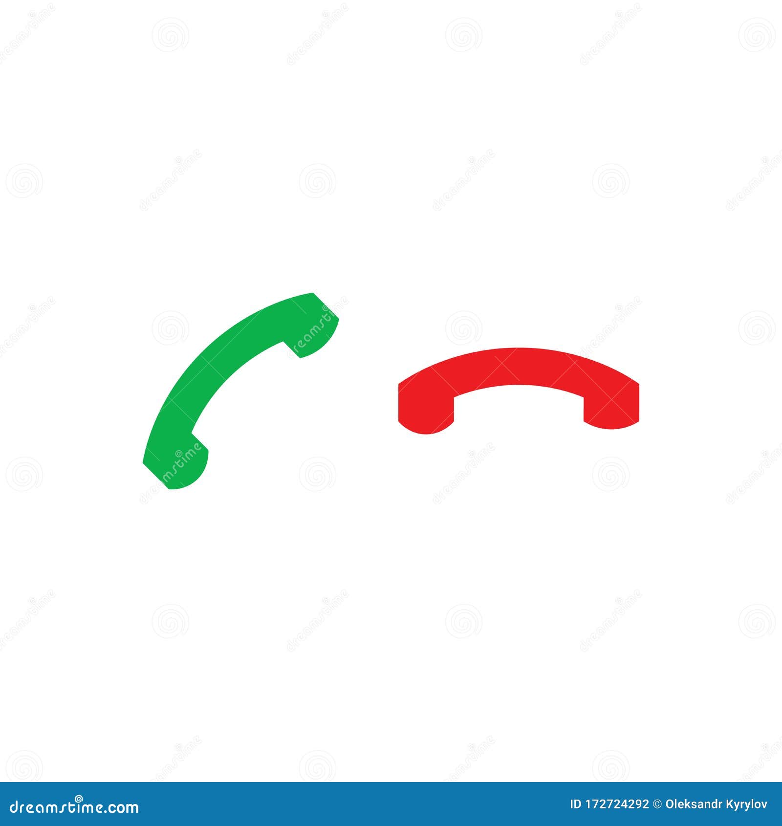 Phone Call Icons. Accept Call and Decline Call Button. Green and Red ... Phone Call Icons. Accept Call and Decline Call Button. Green and Red ...