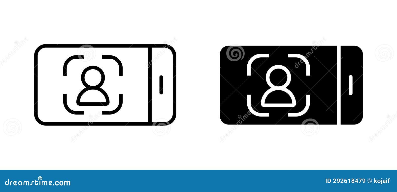 Phone Camera Interface Icon Vector Set. Camera Picture Symbol Stock ...