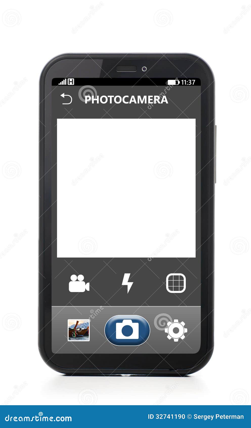 Phone camera stock photo. Image of gadget, modern, single - 32741190