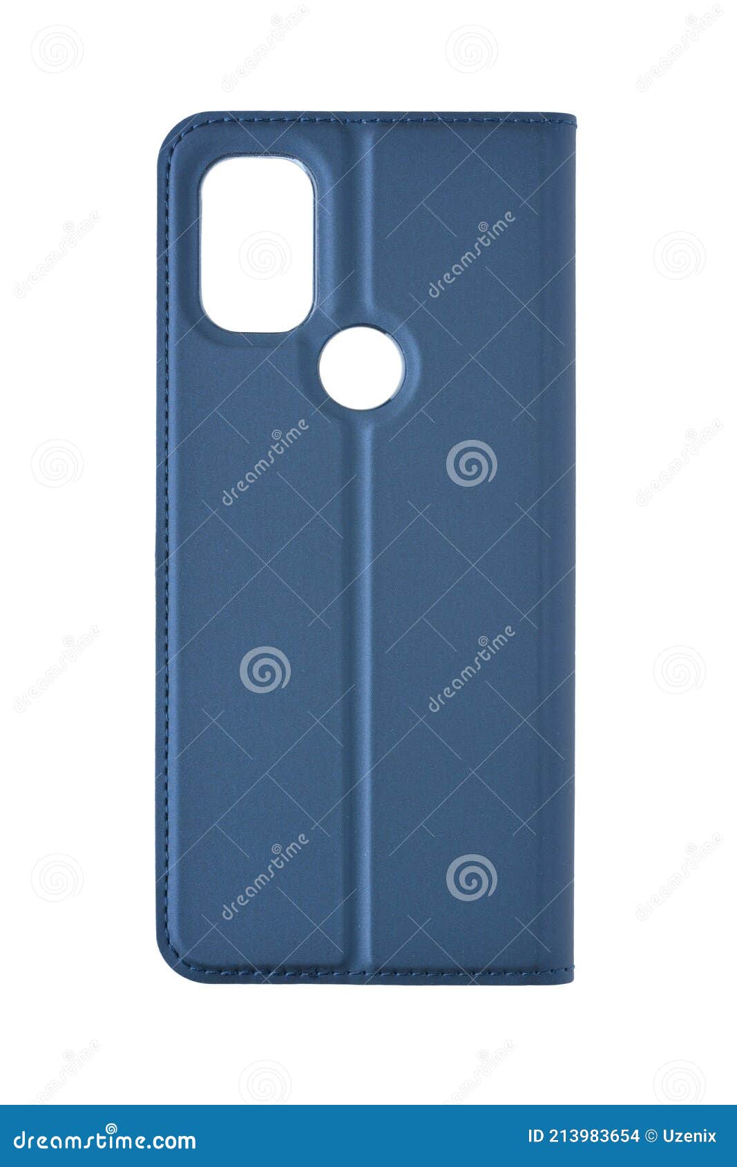 Phone Case on the Back Side. with a Cutout for the Camera and a Hole ...