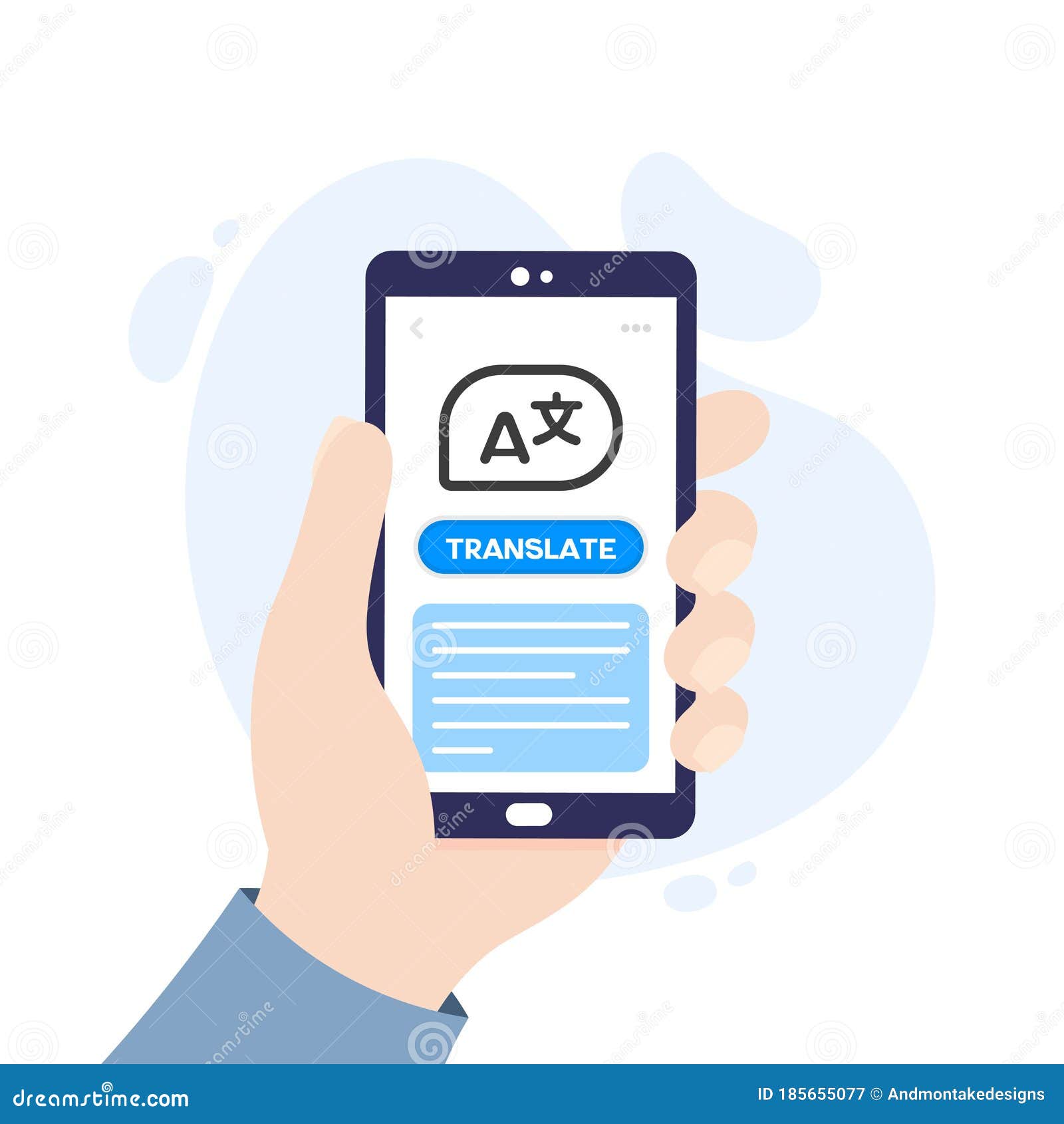 Mobile Application for Translating Foreign Languages. Online Dictionary ...