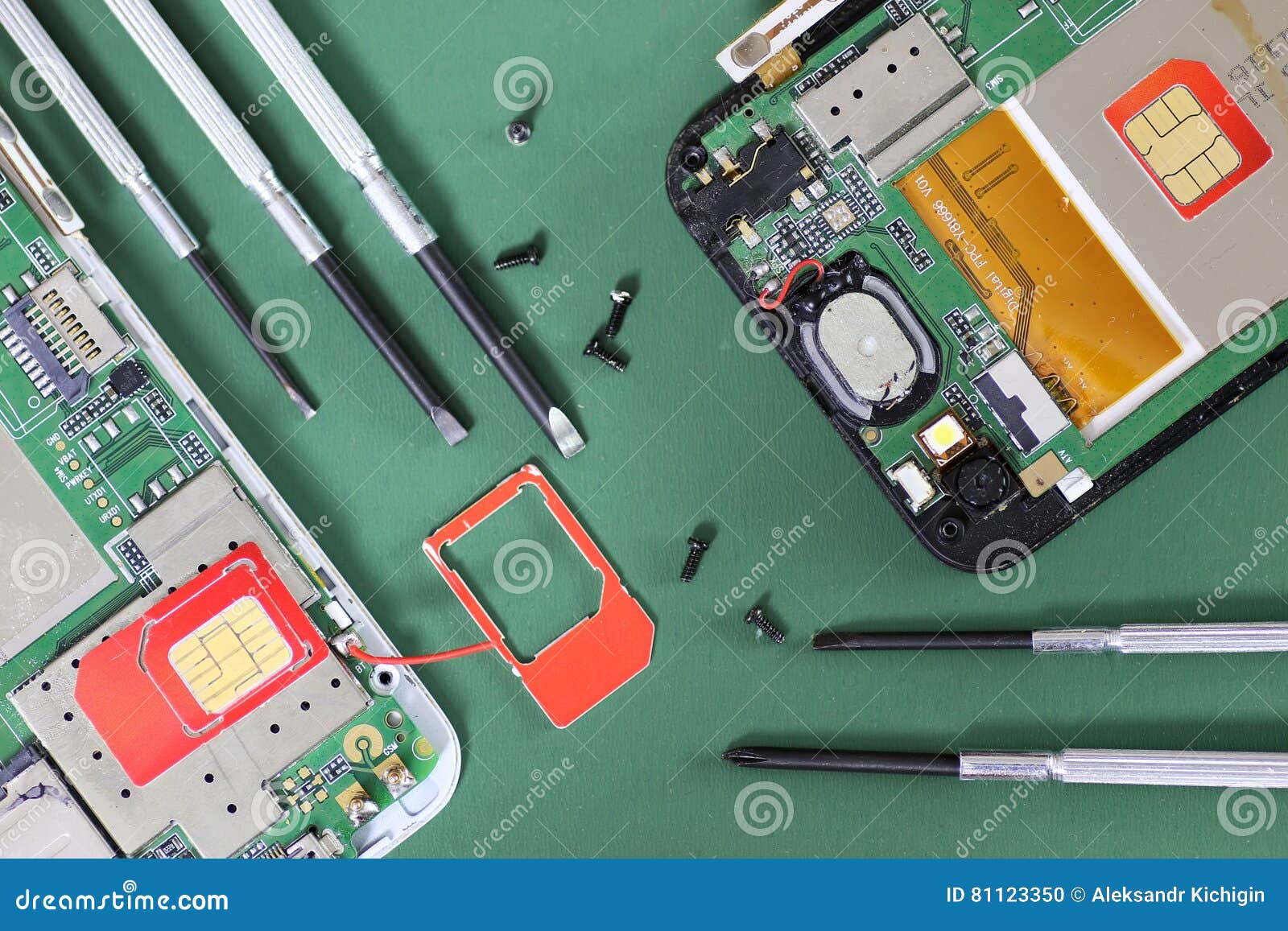 Phone chip micro repair stock photo. Image of board, equipment - 81123350