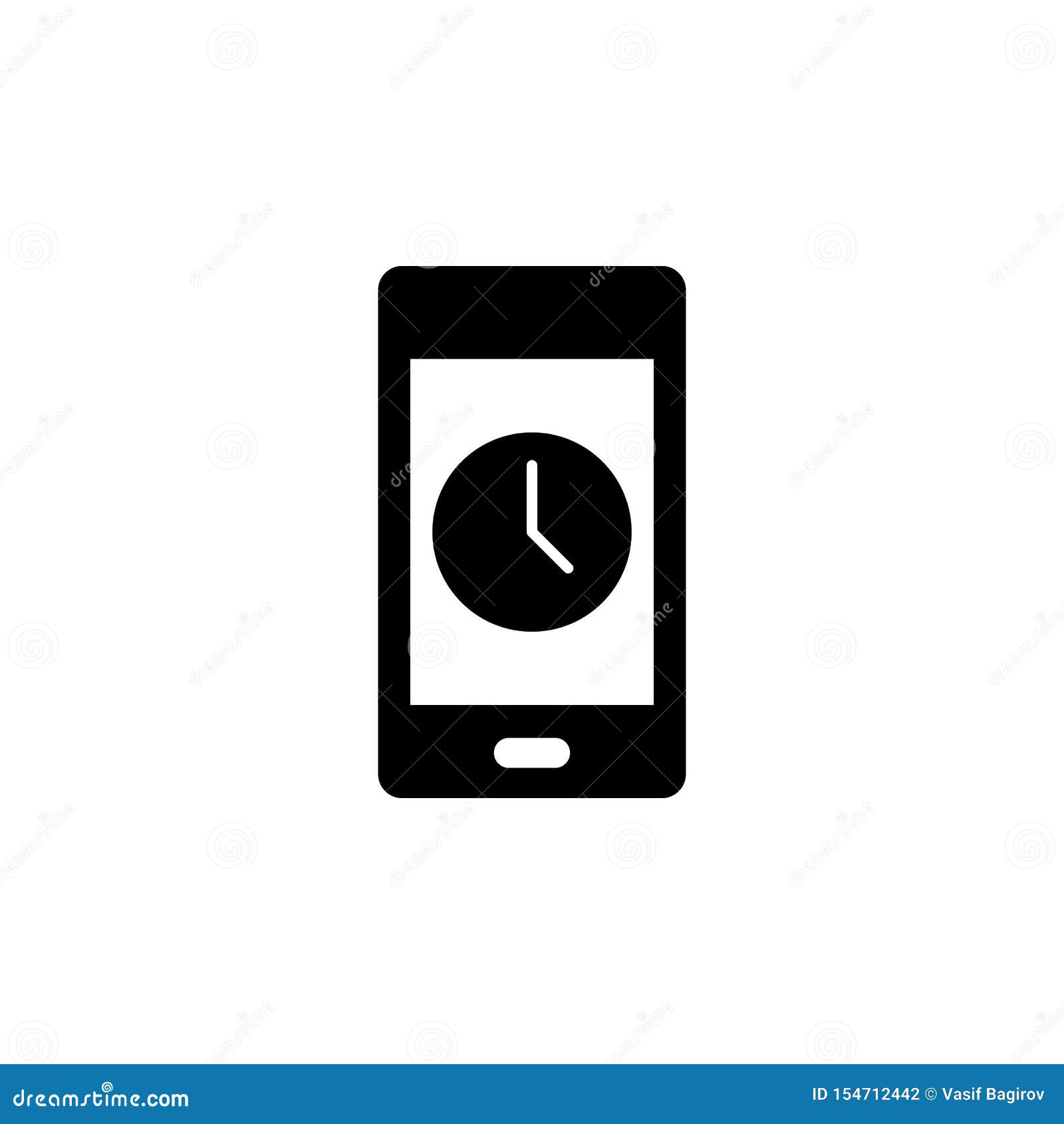 Mobile Phone Clock Time Stock Illustrations – 12,503 Mobile Phone Clock ...