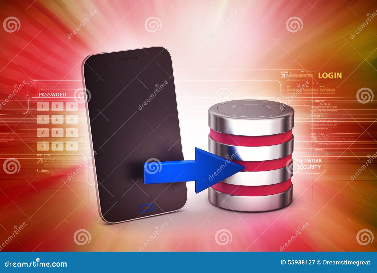 Phone Connecting To Server Stock Illustrations – 64 Phone Connecting To ...