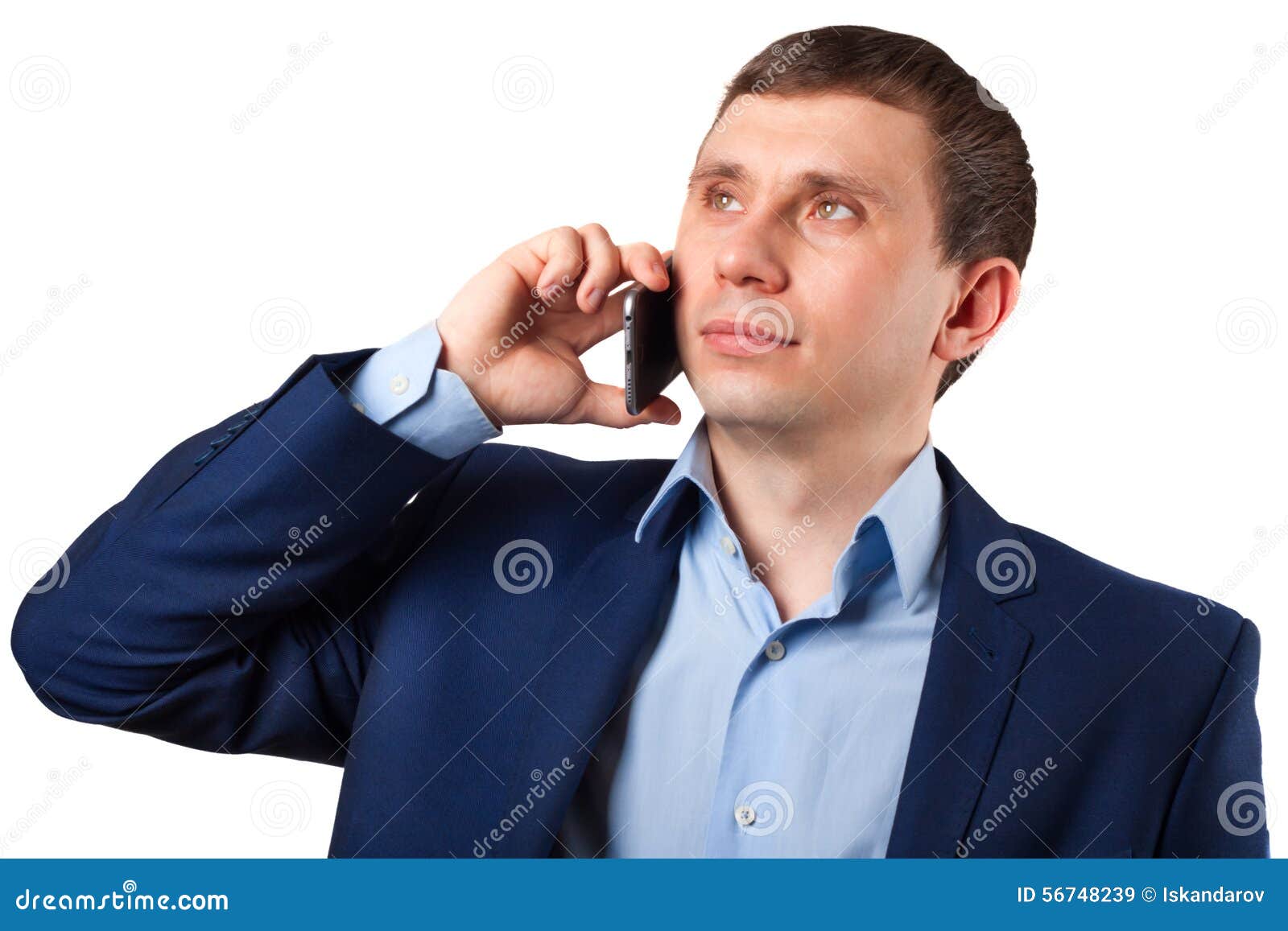 Phone conversation stock image. Image of collar, concepts - 56748239