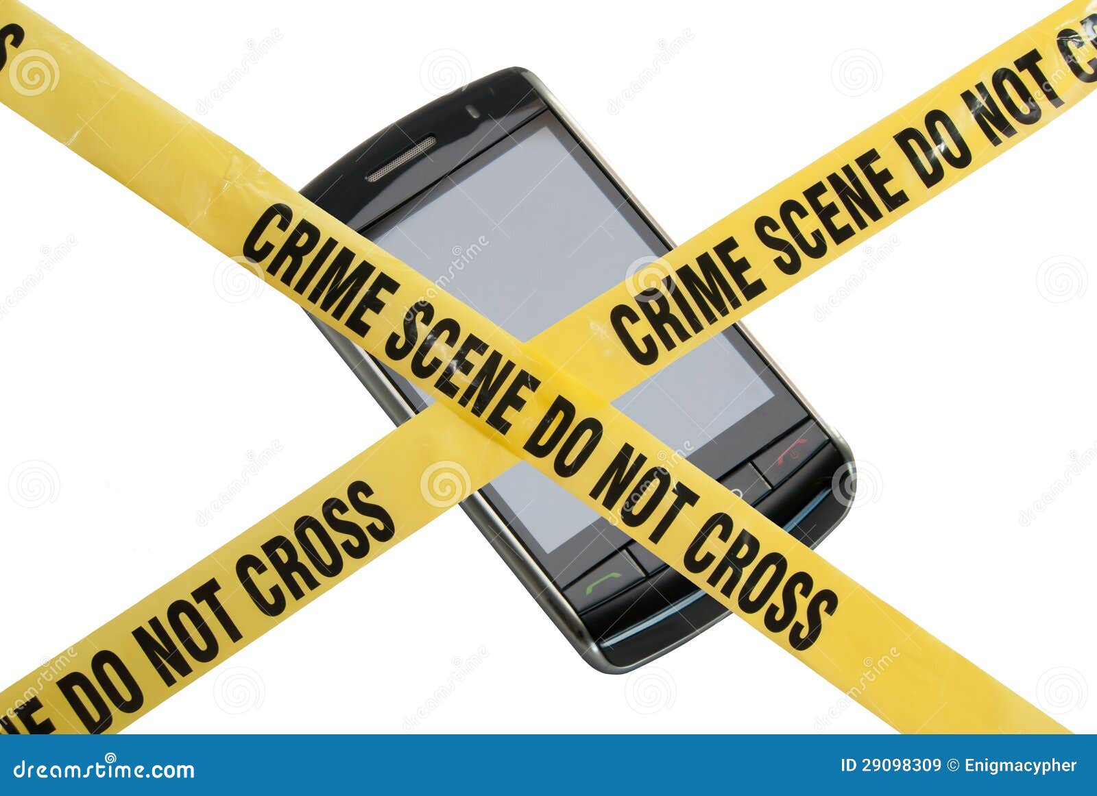 Phone Crime Scene stock image. Image of phone, hacker - 29098309
