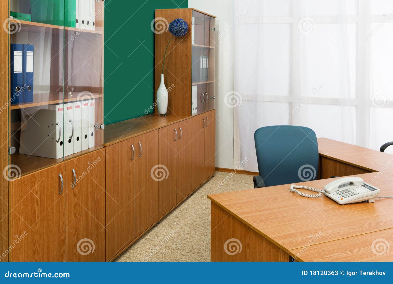 Phone on a desk stock image. Image of modern, furniture - 18120363