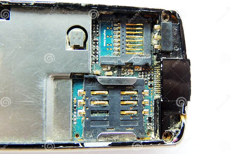 The phone is disassembled stock image. Image of disassembled - 67648919