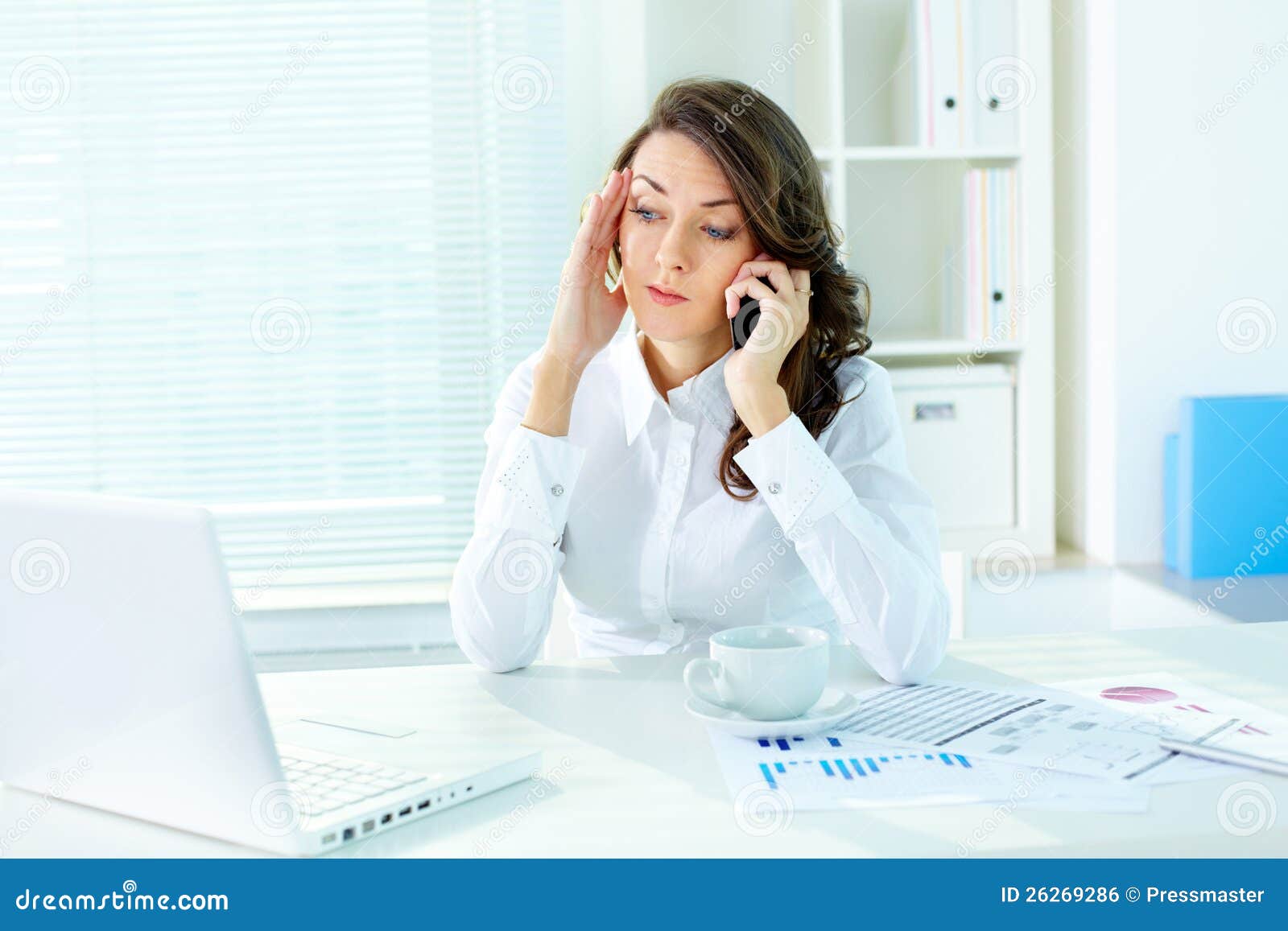 Phone discussion stock photo. Image of desk, conversation - 26269286