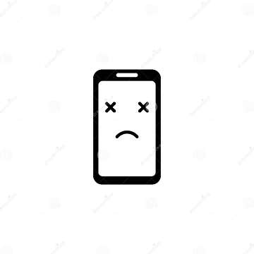 Phone Error System Vector Illustration. System Error Icon, System Not ...
