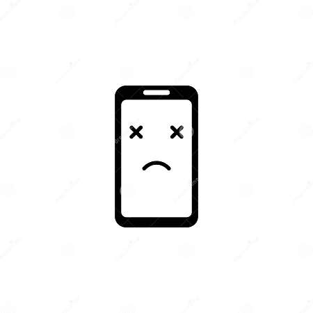 Phone Error System Vector Illustration. System Error Icon, System Not ...