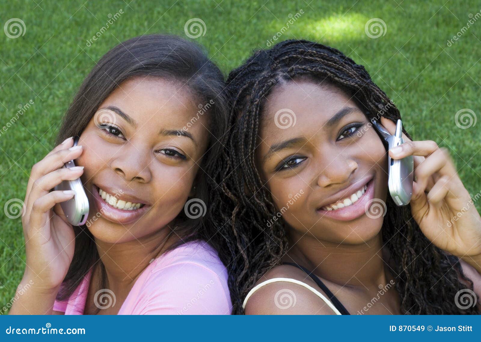 Phone Friends stock image. Image of black, friend, cell - 870549