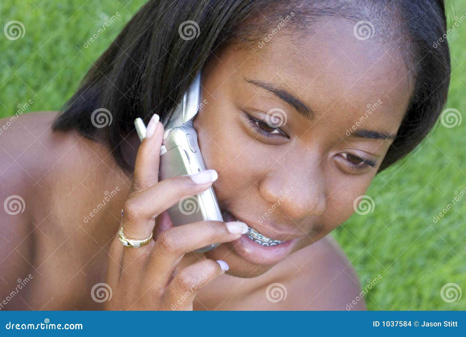 Phone Girl stock photo. Image of girl, mobile, phone, happy - 1037584