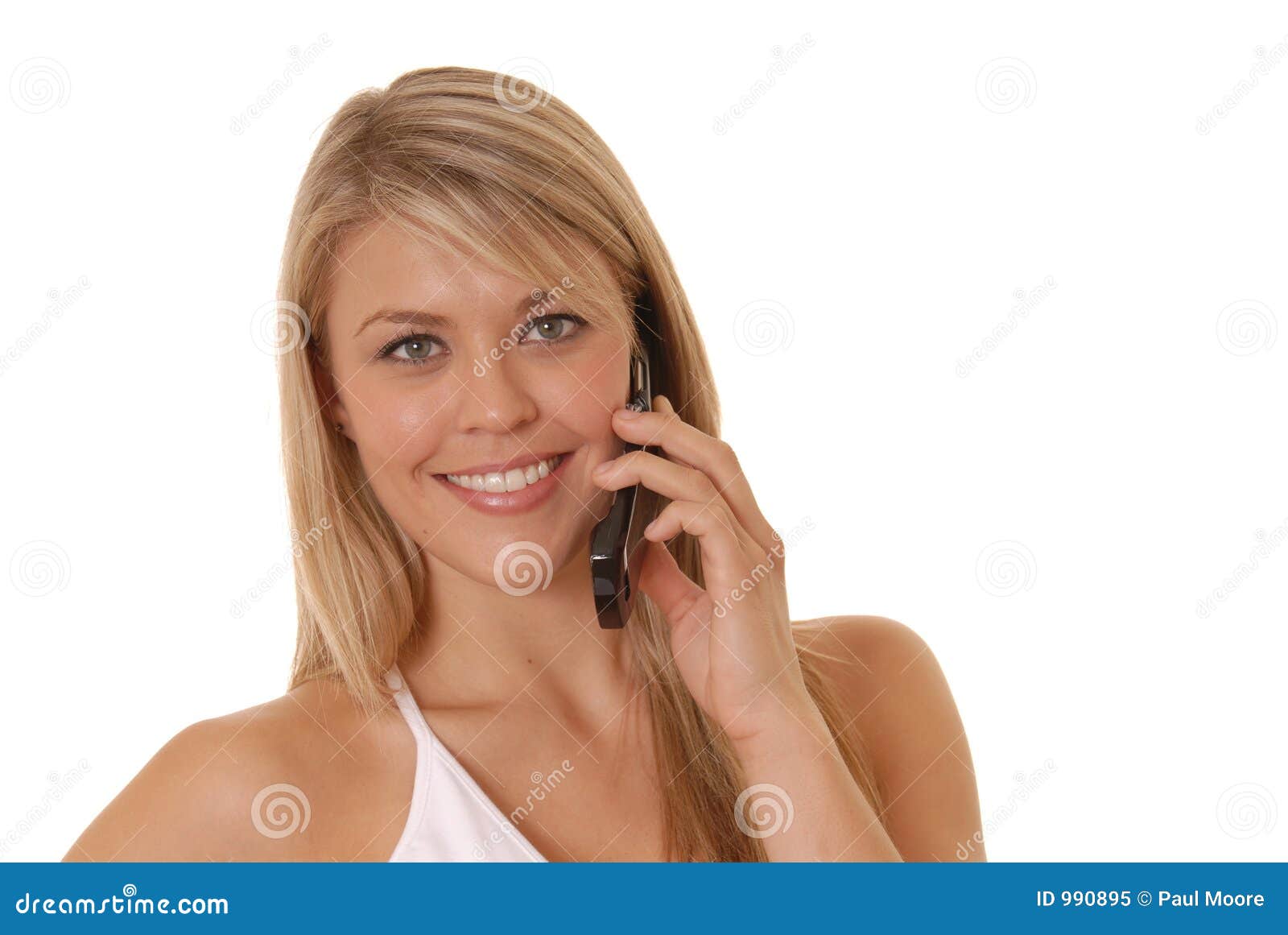 Phone Girl stock image. Image of hazel, gorgeous, stunning - 990895