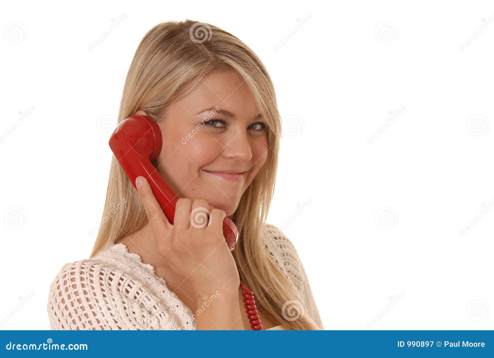 Phone Girl Three stock image. Image of closeup, person - 990897