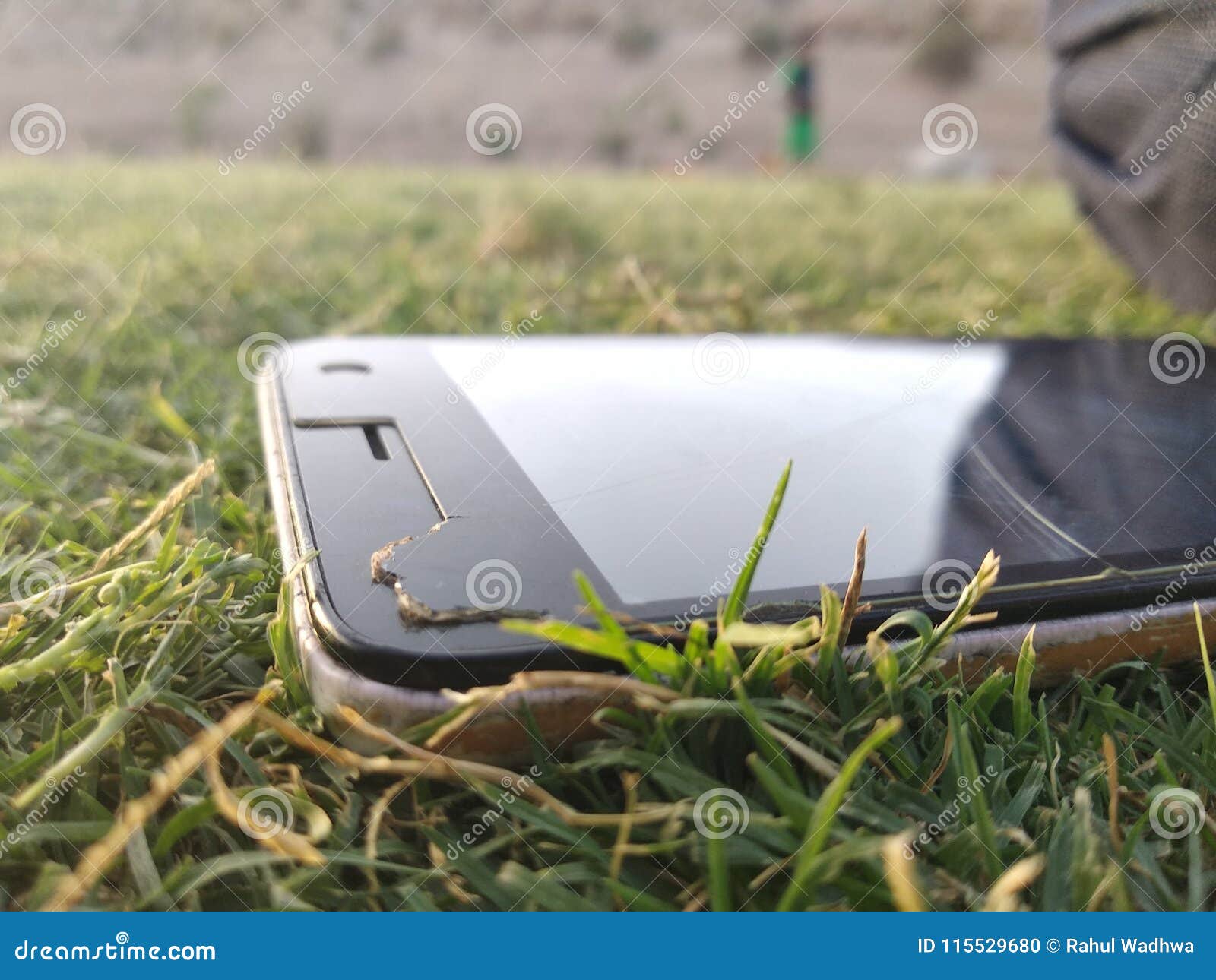 Phone on the ground stock photo. Image of micromax, android - 115529680