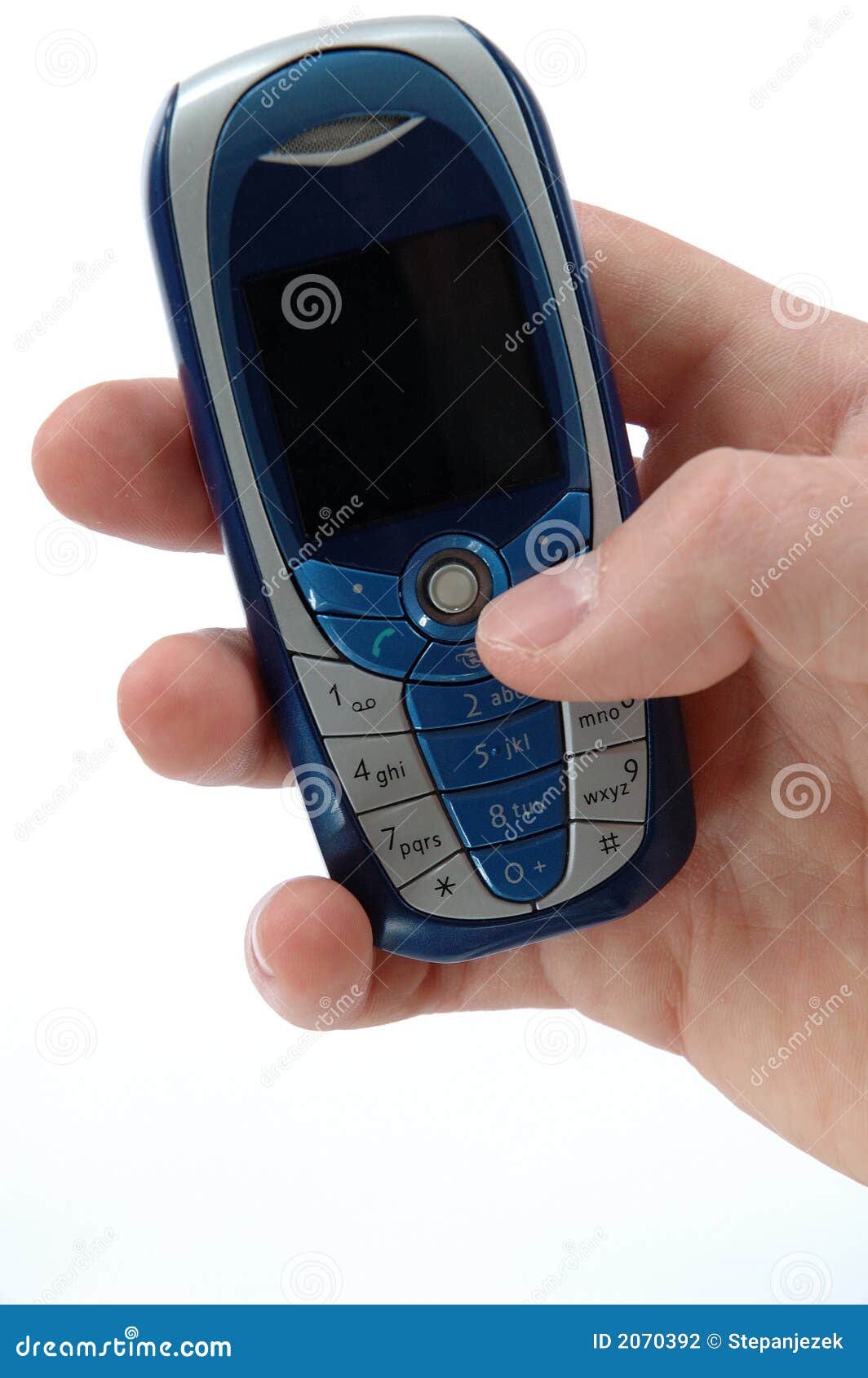 Phone in a hand stock photo. Image of communicate, business - 2070392