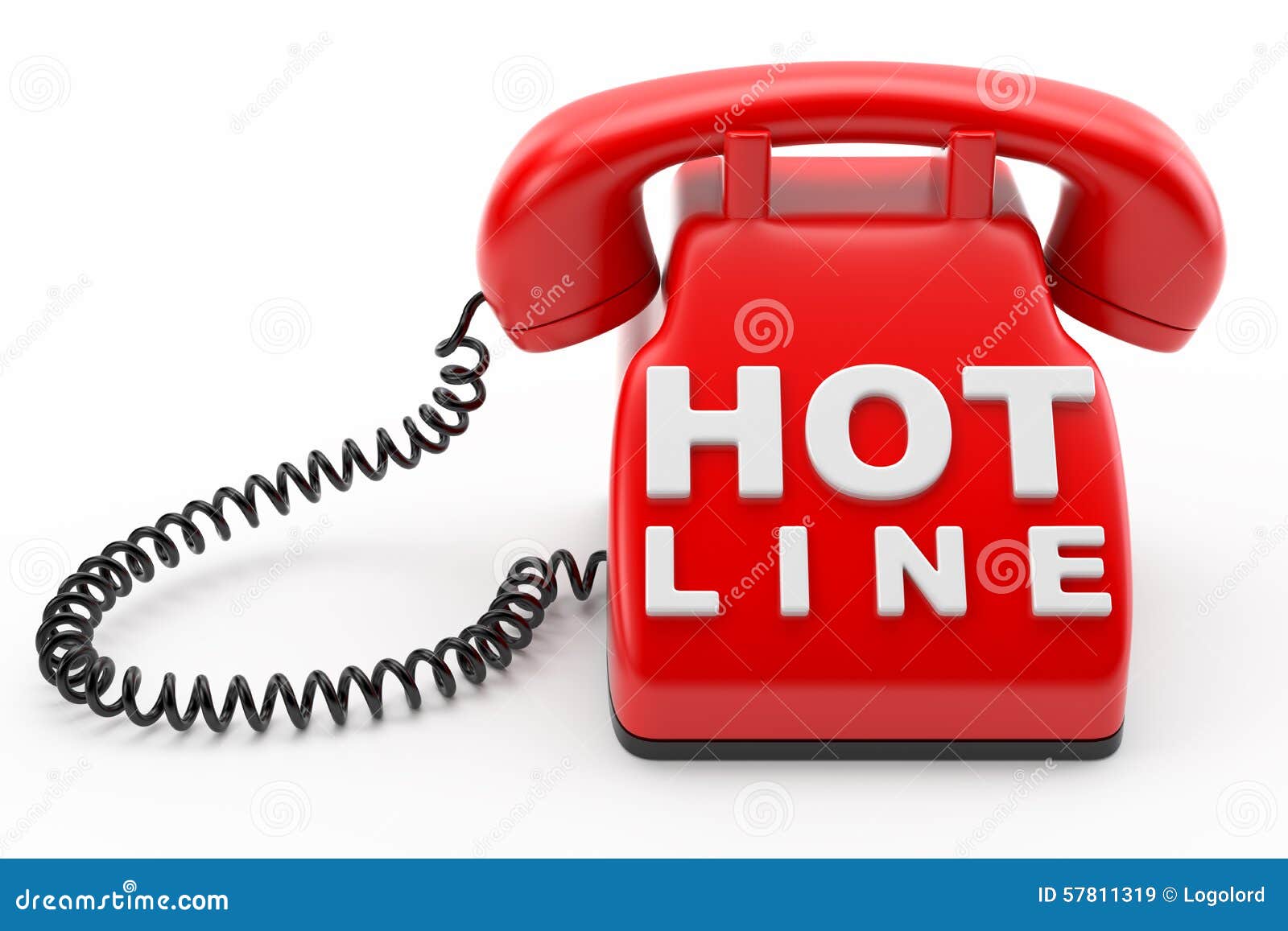 Phone hot line concept stock illustration. Illustration of ideas - 57811319