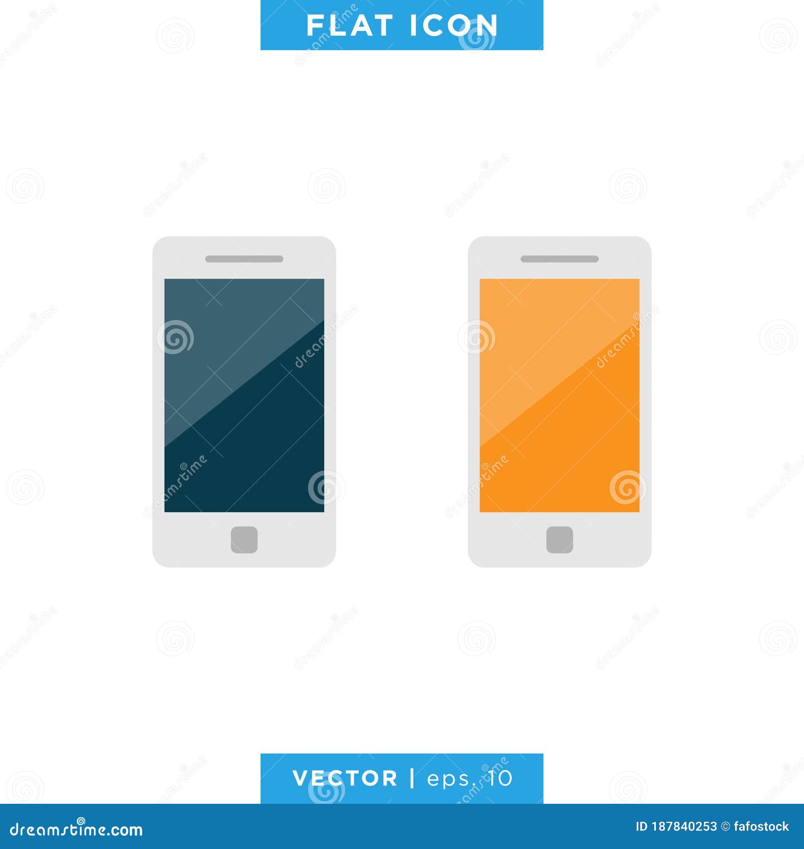 Phone icon design template stock vector. Illustration of message ...