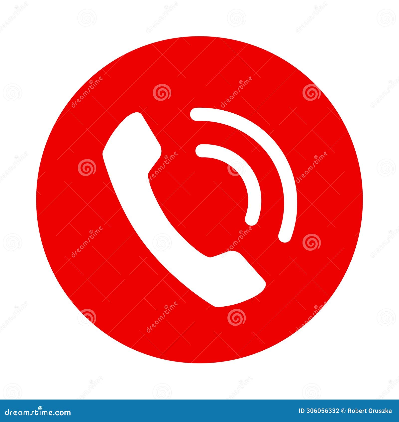 Phone icon stock illustration. Illustration of business - 306056332