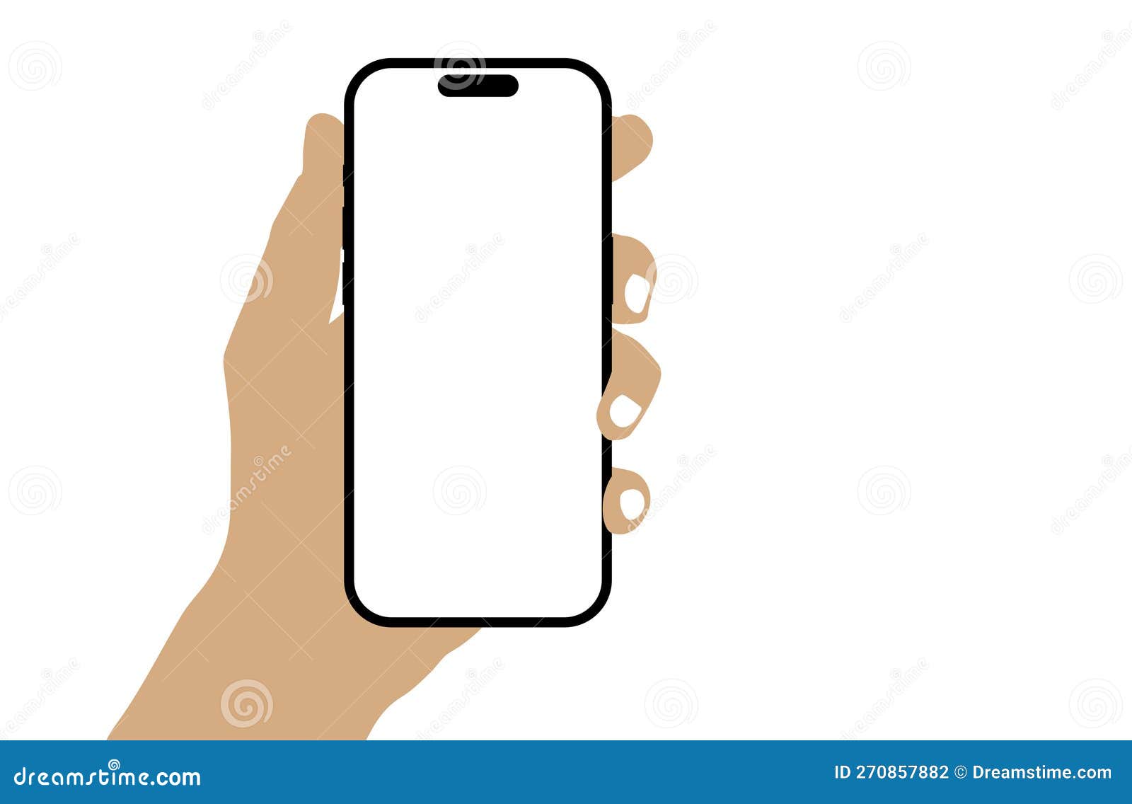 A Phone Iphone Advertisement on the Vector Stock Vector - Illustration ...