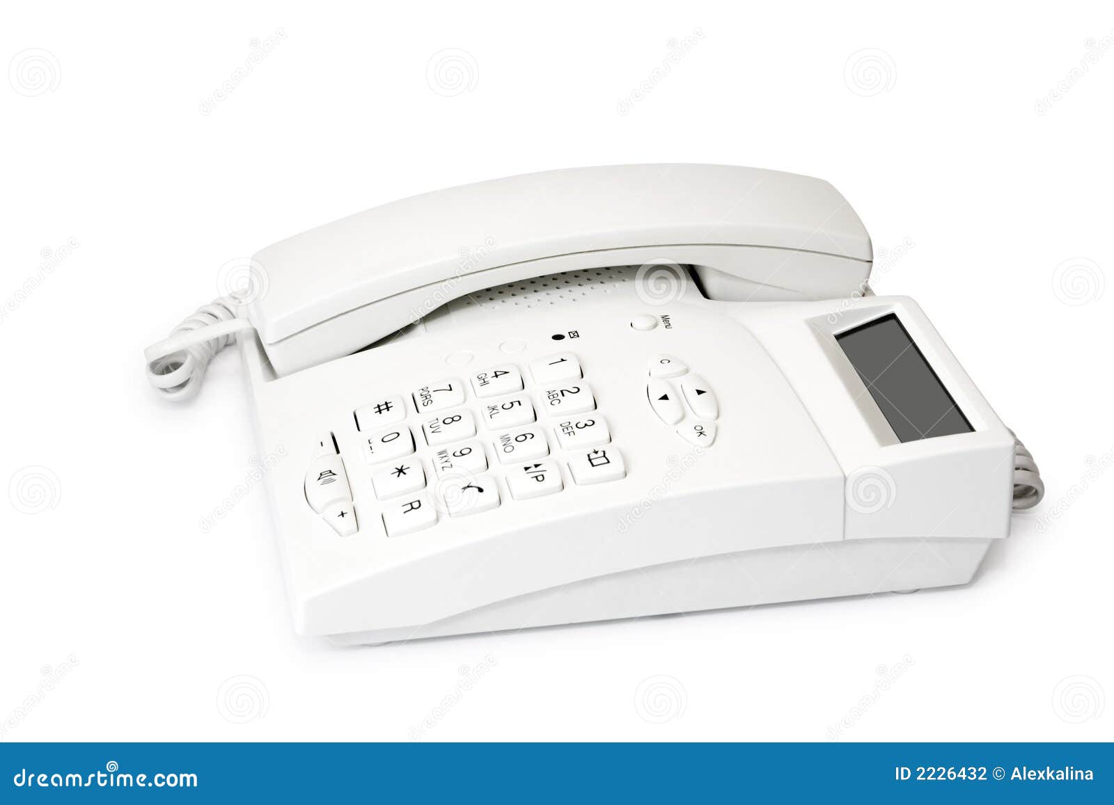 Phone isolated on white stock photo. Image of correspondence - 2226432