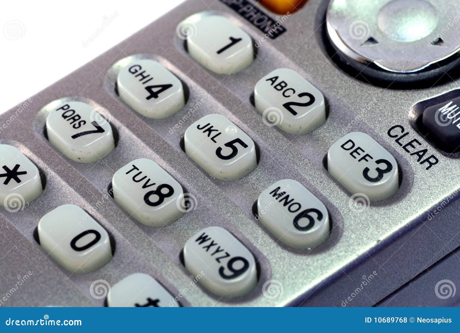 Phone Keypad stock photo. Image of business, device, isolated - 10689768